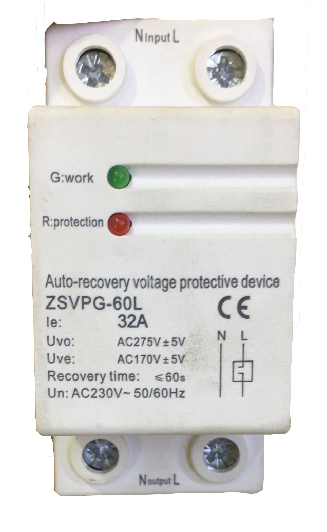 Auto-Recovery Voltage Protection Device UnderVoltage OverVoltage ...